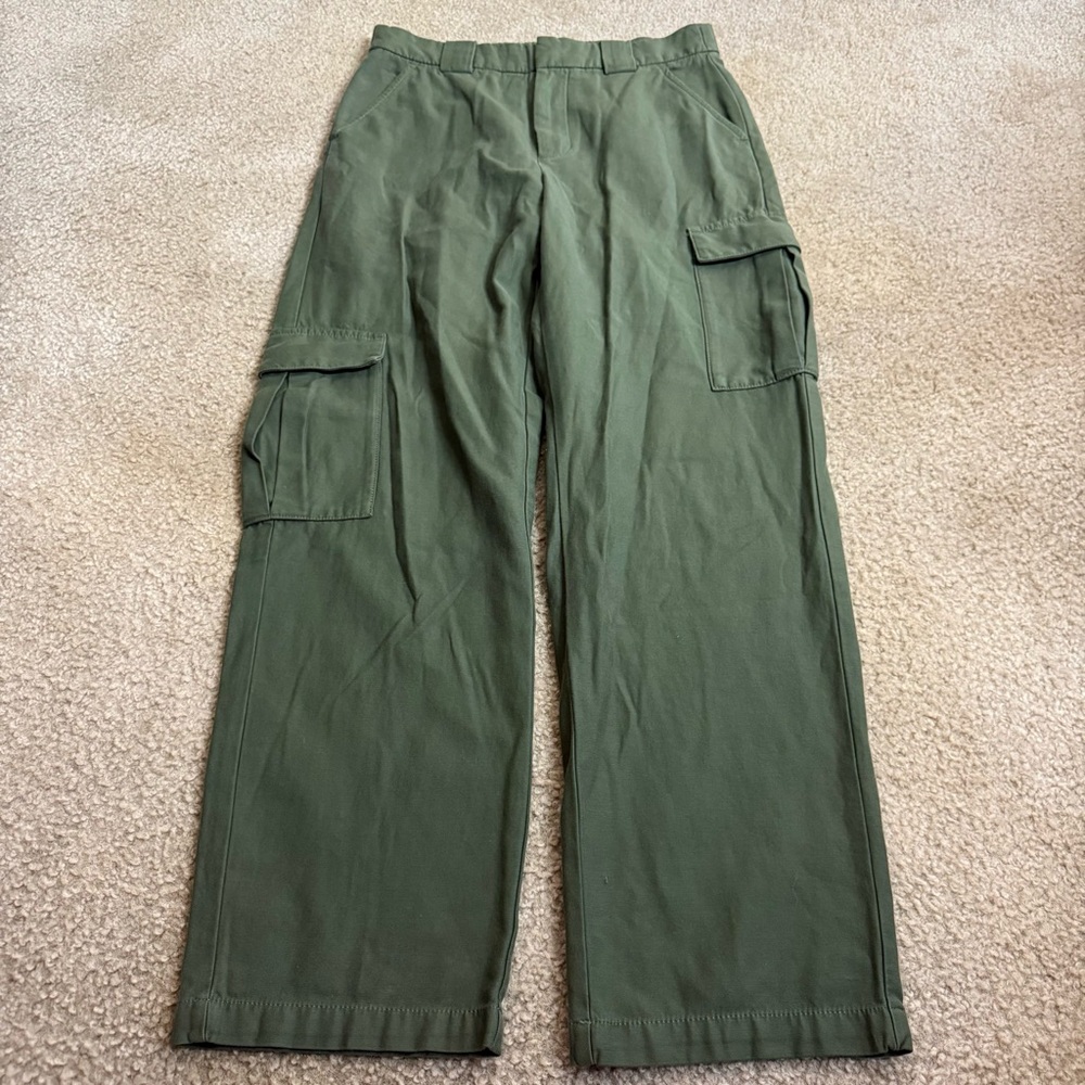 Aritzia Tna Army Green Cargo Pants Size Medium - Gem